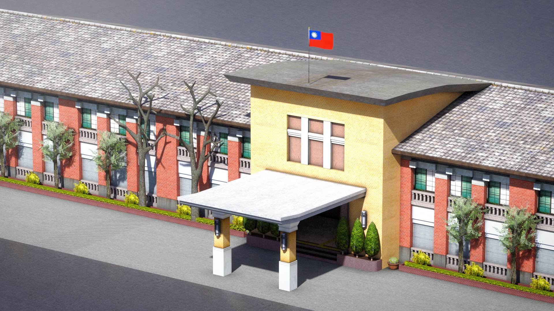 3D Taiwan Legislative Yuan - TurboSquid 2203465