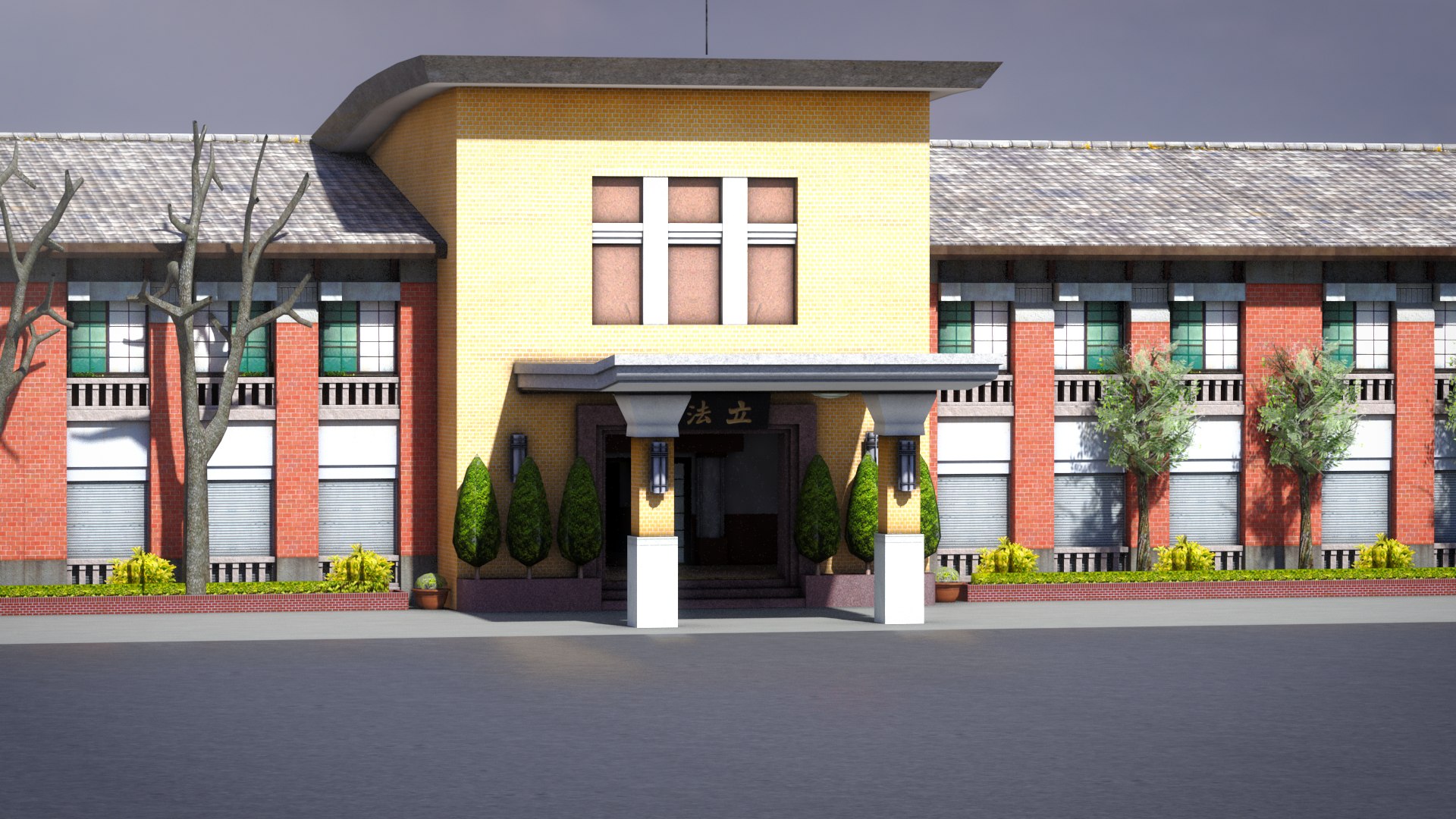 3D Taiwan Legislative Yuan - TurboSquid 2203465