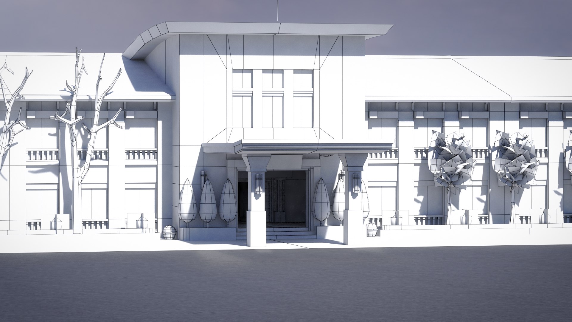 3D Taiwan Legislative Yuan - TurboSquid 2203465