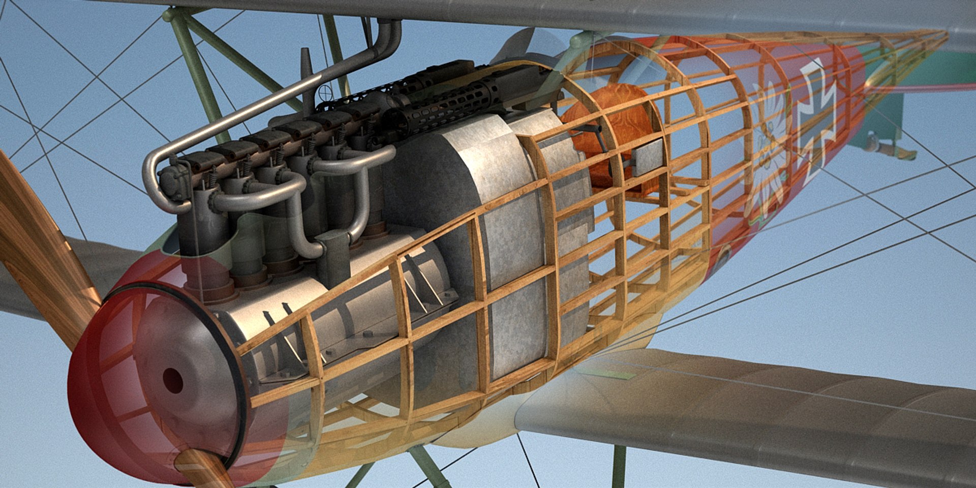 3D Albatros D Iii Model - TurboSquid 1369416
