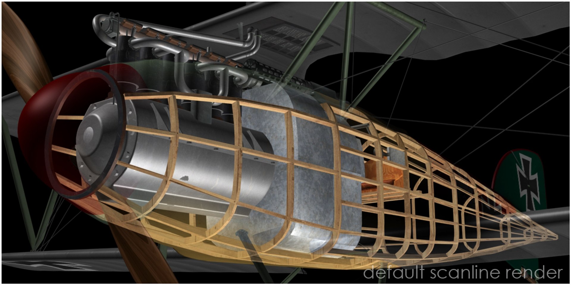 3D Albatros D Iii Model - TurboSquid 1369416