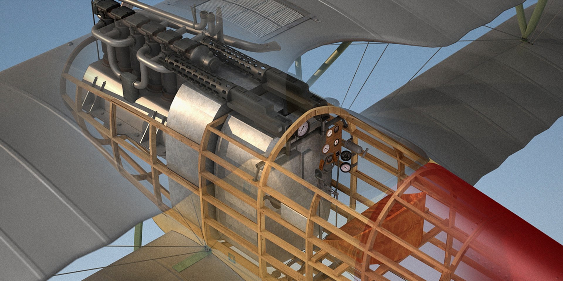 3D Albatros D Iii Model - TurboSquid 1369416