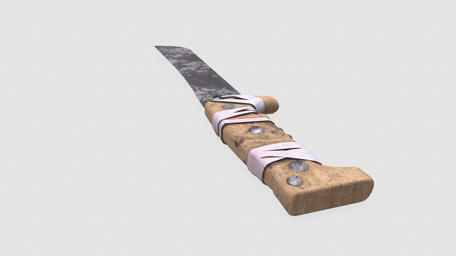 3D Machete Low-poly PBR Model - TurboSquid 2096609