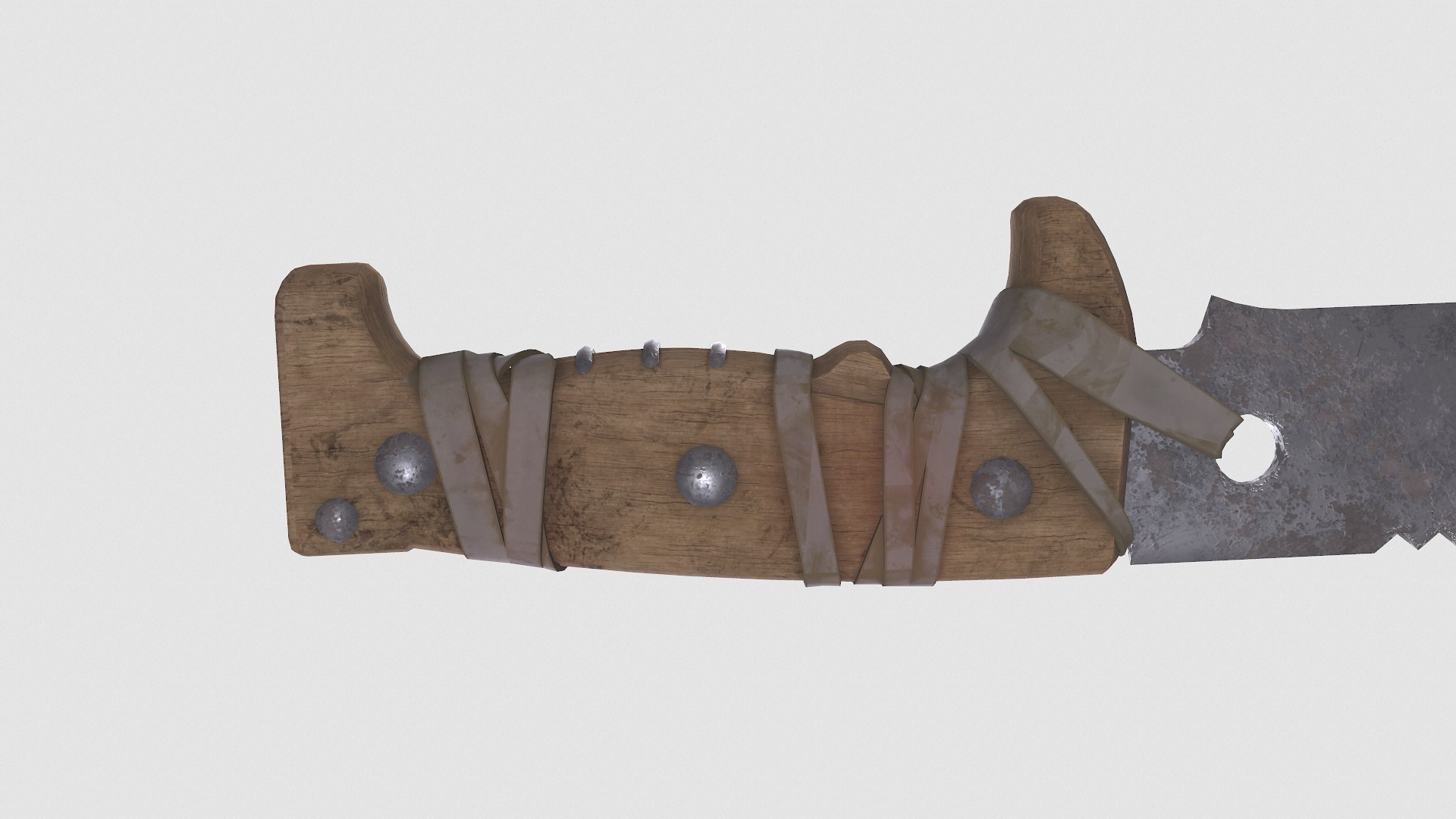 3D Machete Low-poly PBR Model - TurboSquid 2096609