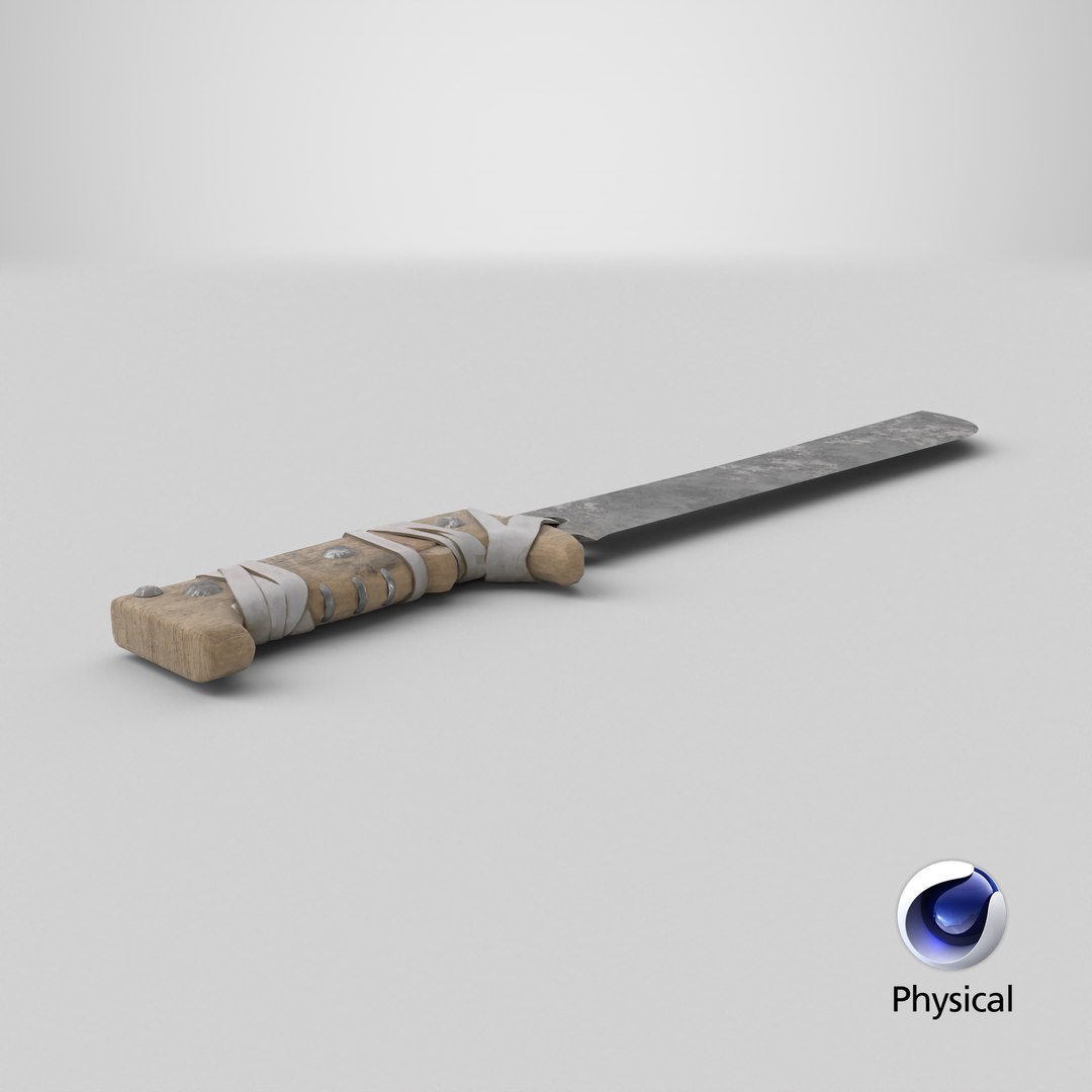 3D Machete Low-poly PBR Model - TurboSquid 2096609