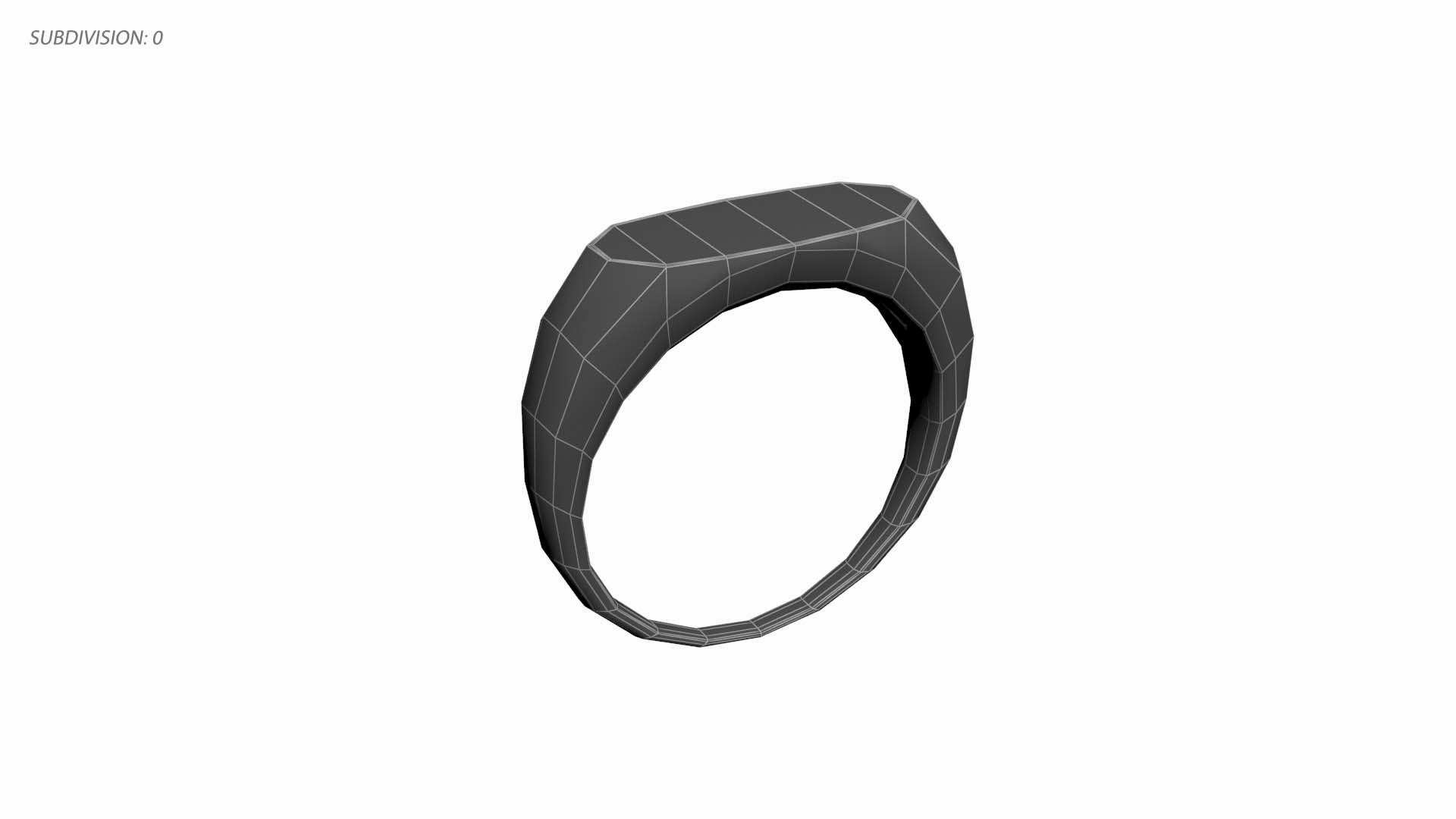 3D Signet Ring - TurboSquid 2071461