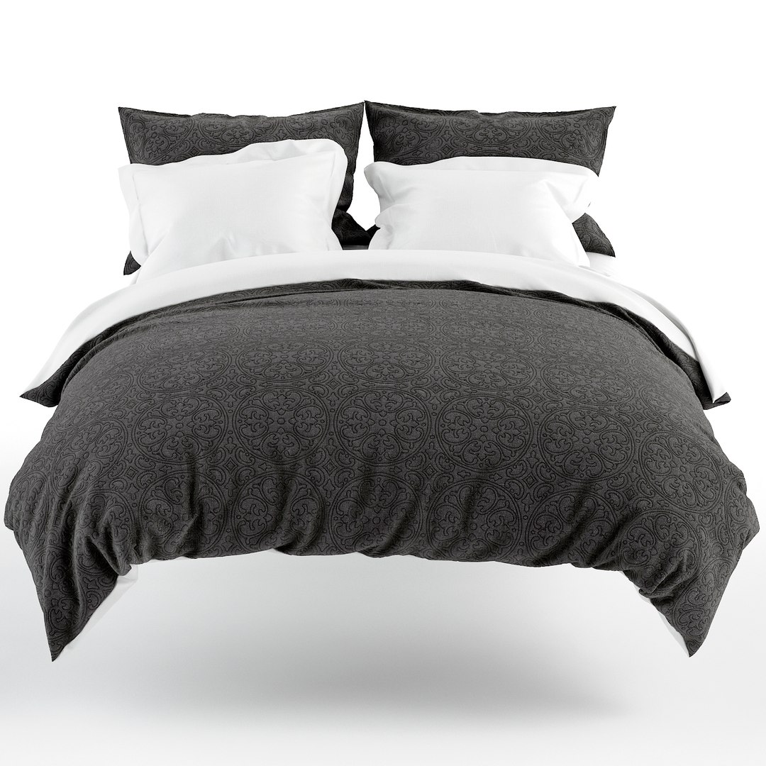 3d Bed Photorealistic Realistic