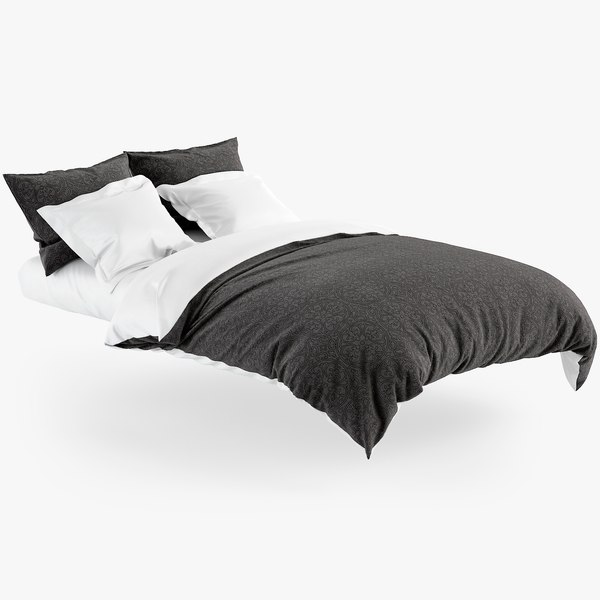 3d bed photorealistic realistic