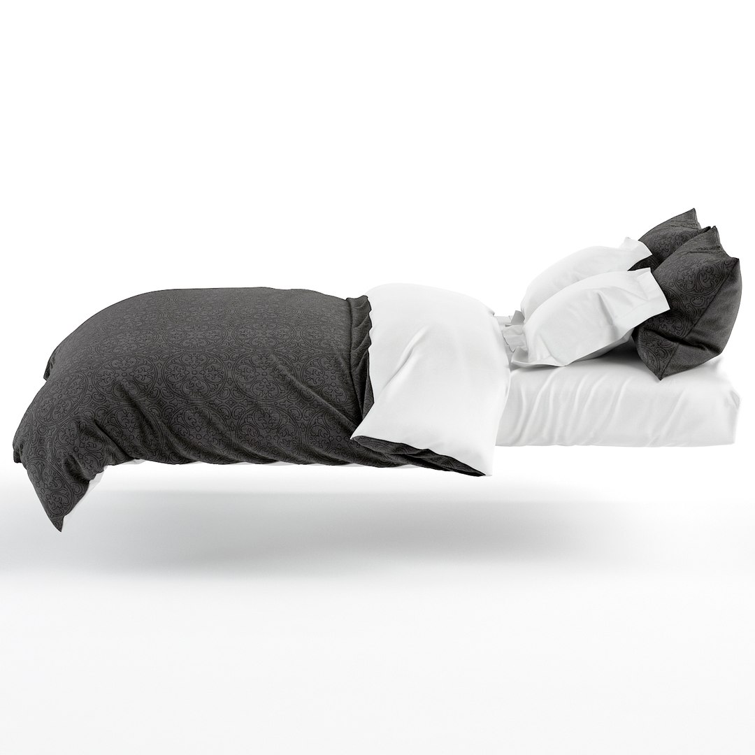 3d Bed Photorealistic Realistic