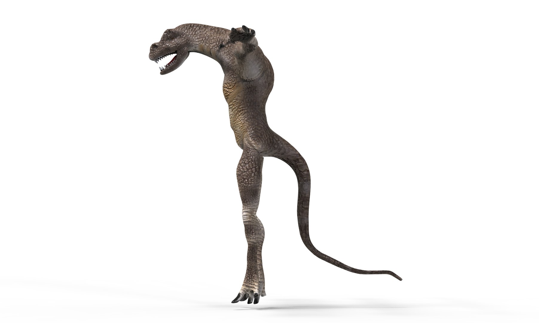 3D model lizard man - TurboSquid 1370053