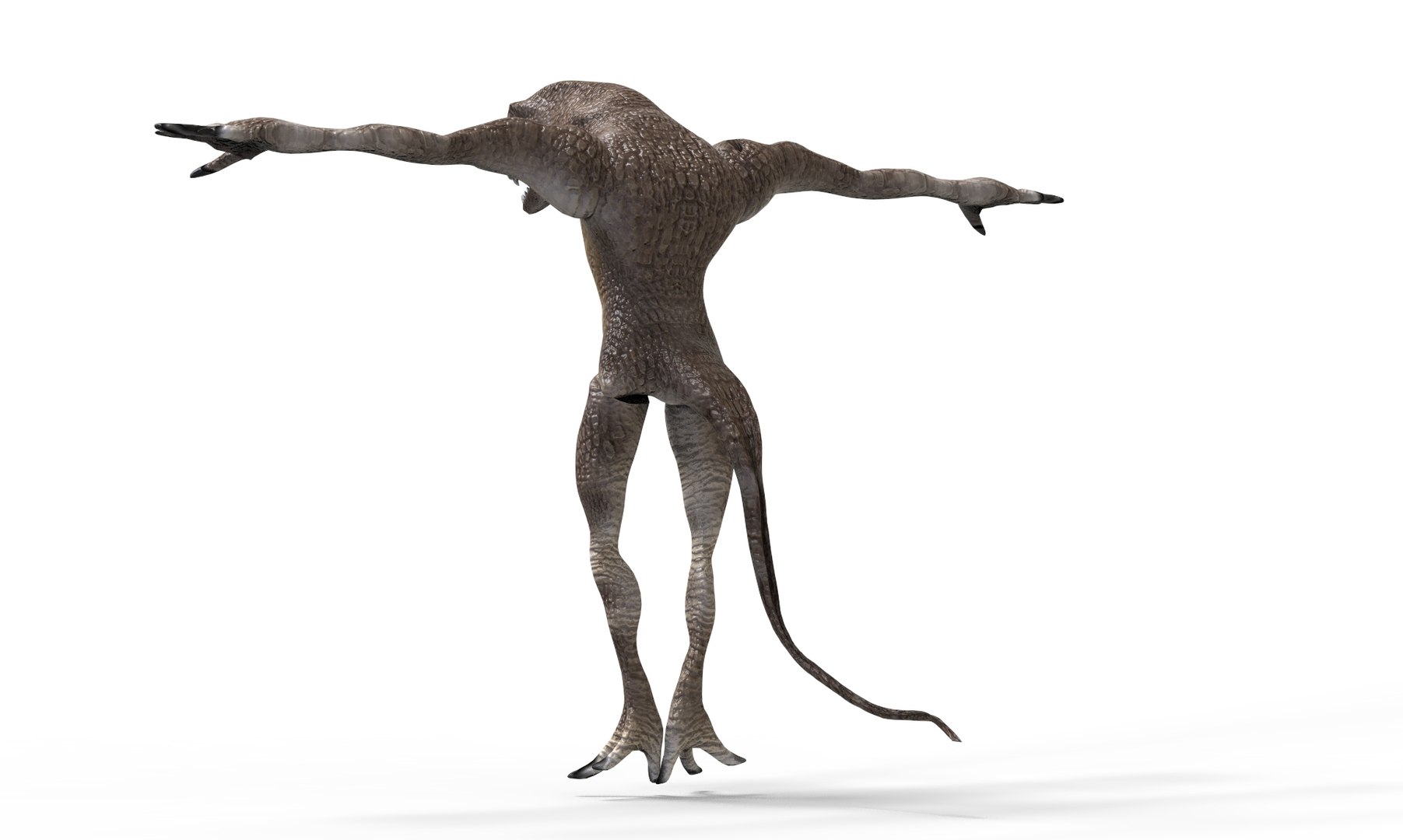 3D model lizard man - TurboSquid 1370053