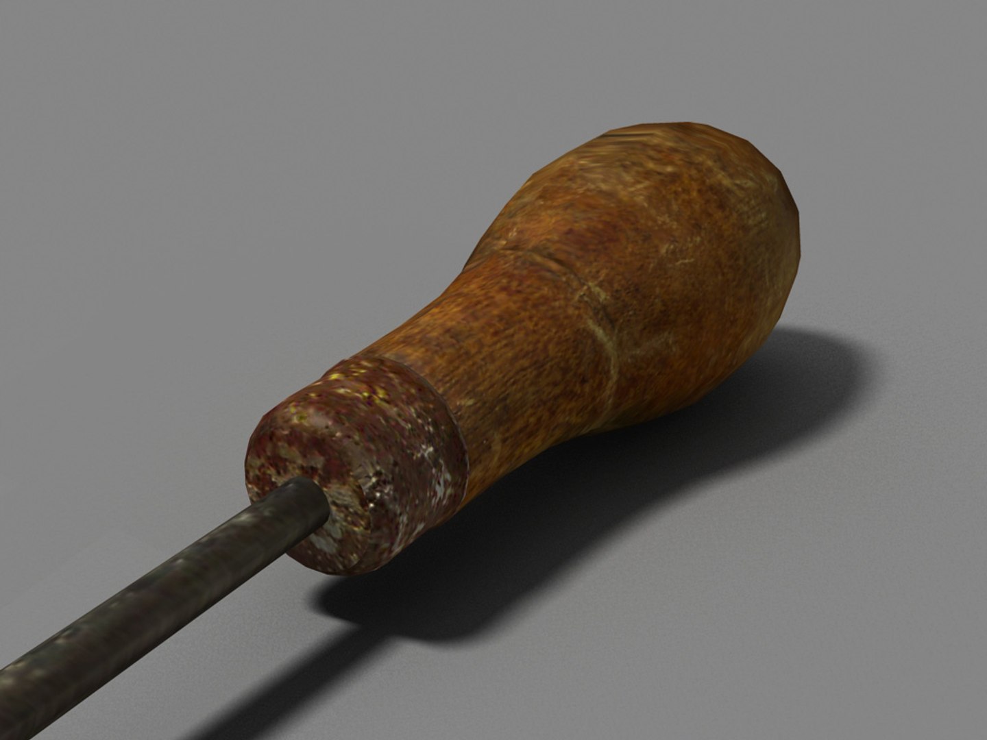 3d old awl tool