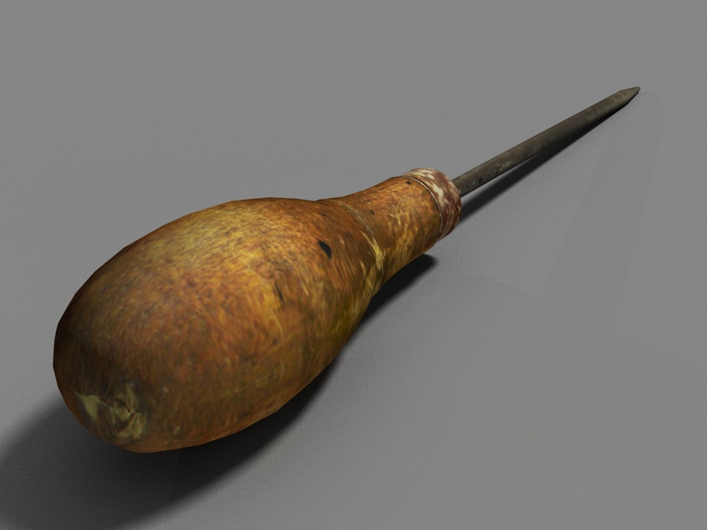 3d old awl tool
