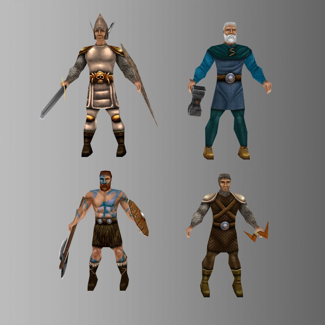 Kit Unlimited Characters 3d Model