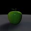 Free Obj Model Apple Red Delicious