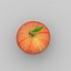 Free Obj Model Apple Red Delicious