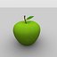 Free Obj Model Apple Red Delicious