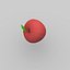 Free Obj Model Apple Red Delicious
