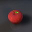 Free Obj Model Apple Red Delicious