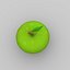 Free Obj Model Apple Red Delicious