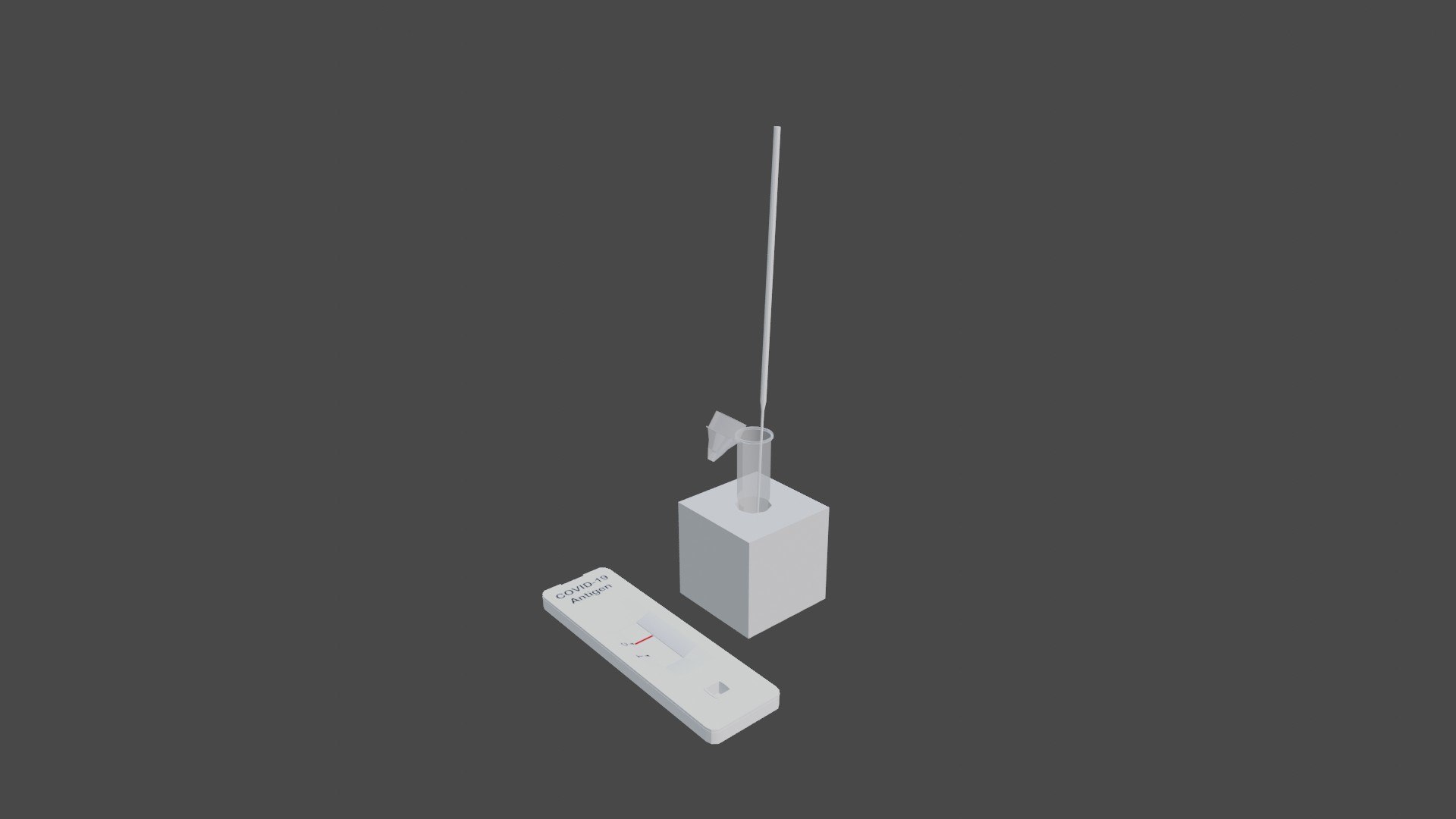 COVID-19 Antigen Rapid Test Kit 3D Model - TurboSquid 1992322