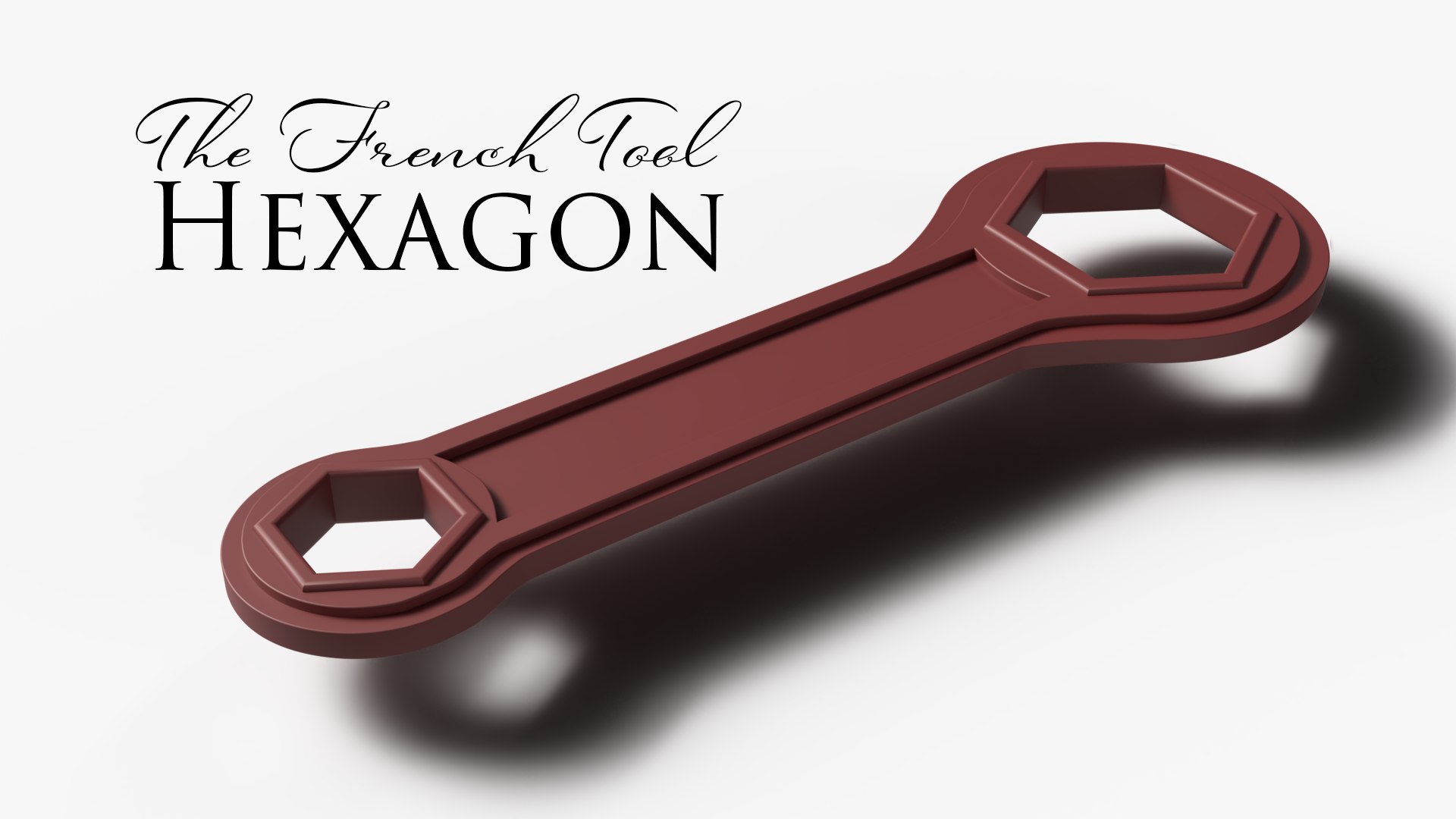 modelo 3d The French Hexagon Tool gratis - TurboSquid 2030225