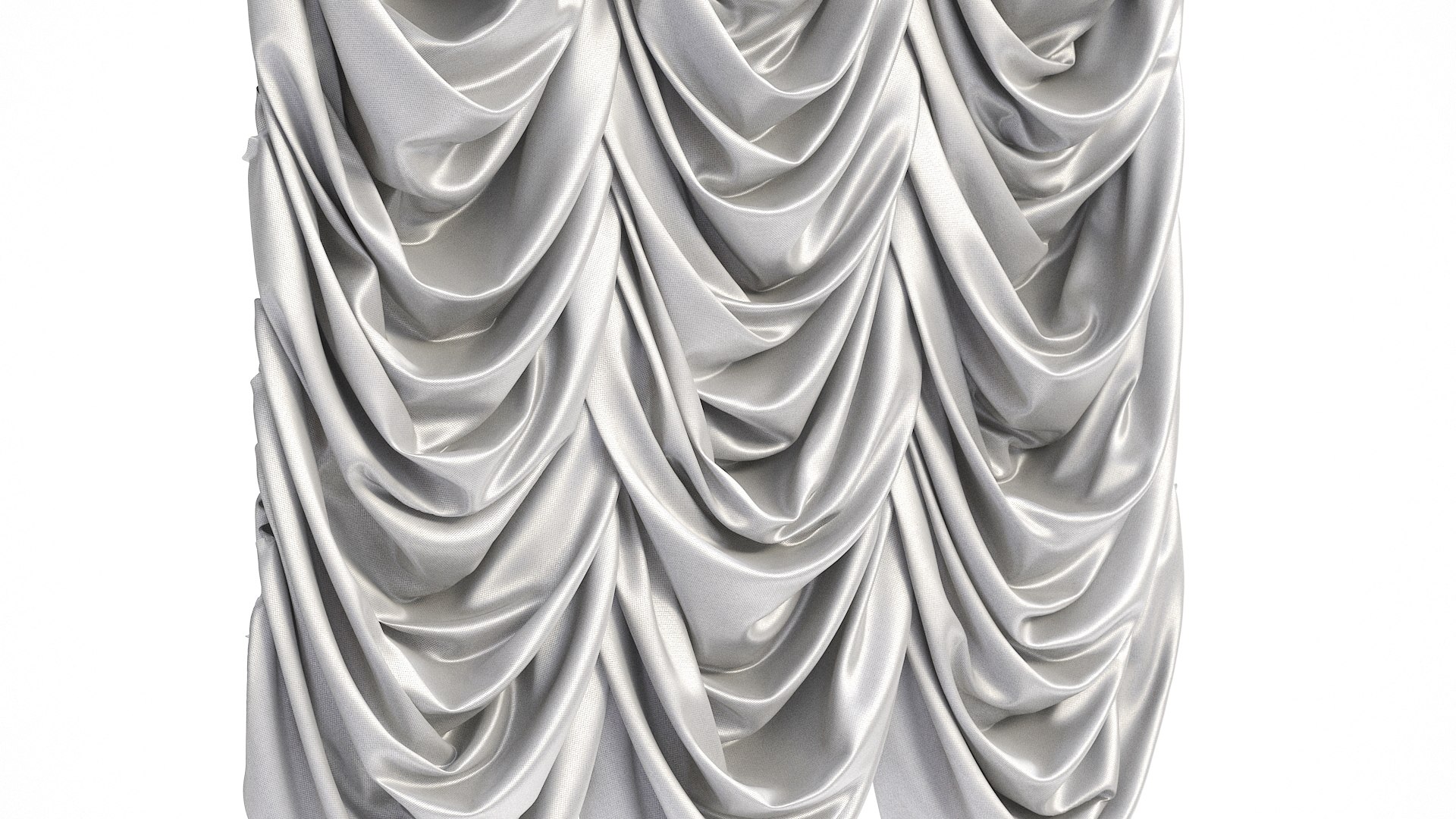 3D Austrian Curtain 001 - TurboSquid 2019632