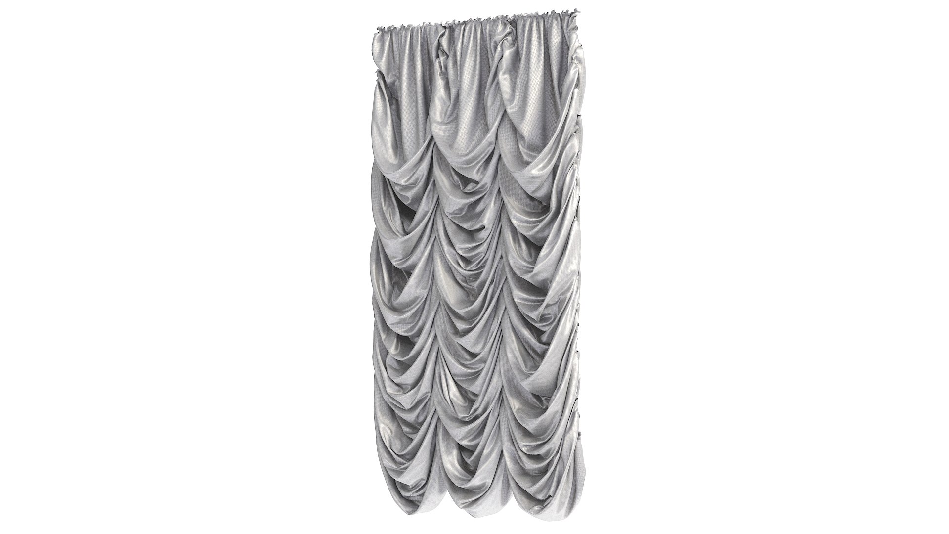 3D Austrian Curtain 001 - TurboSquid 2019632