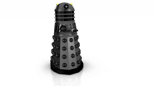 dalek 1970 3d model