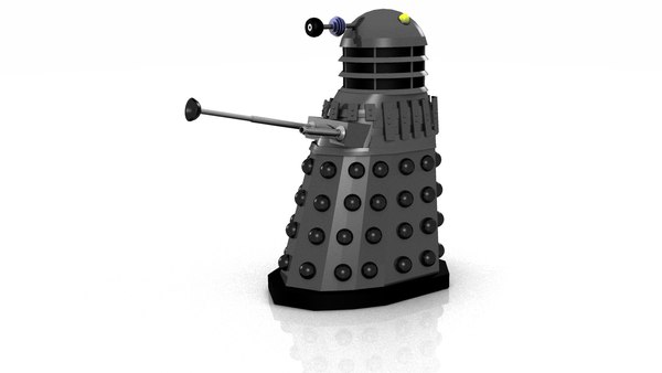 dalek 1970 3d model