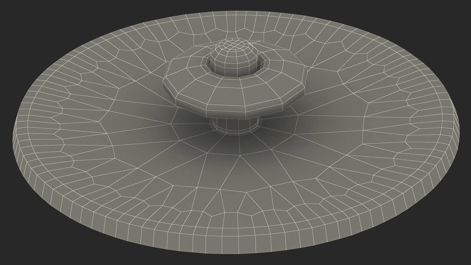 Round Gold Cockade 3D - TurboSquid 2164106