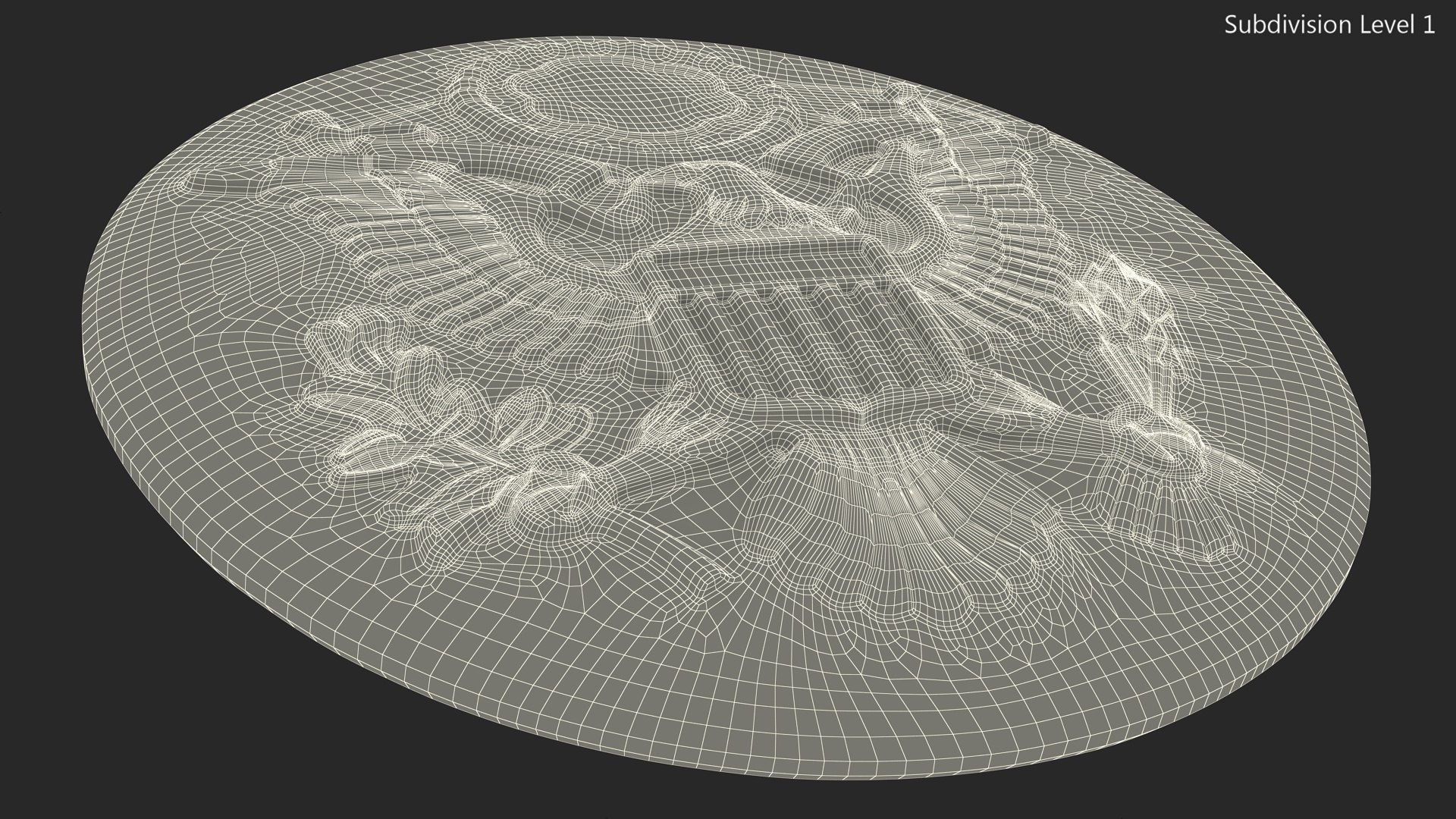 Round Gold Cockade 3D - TurboSquid 2164106