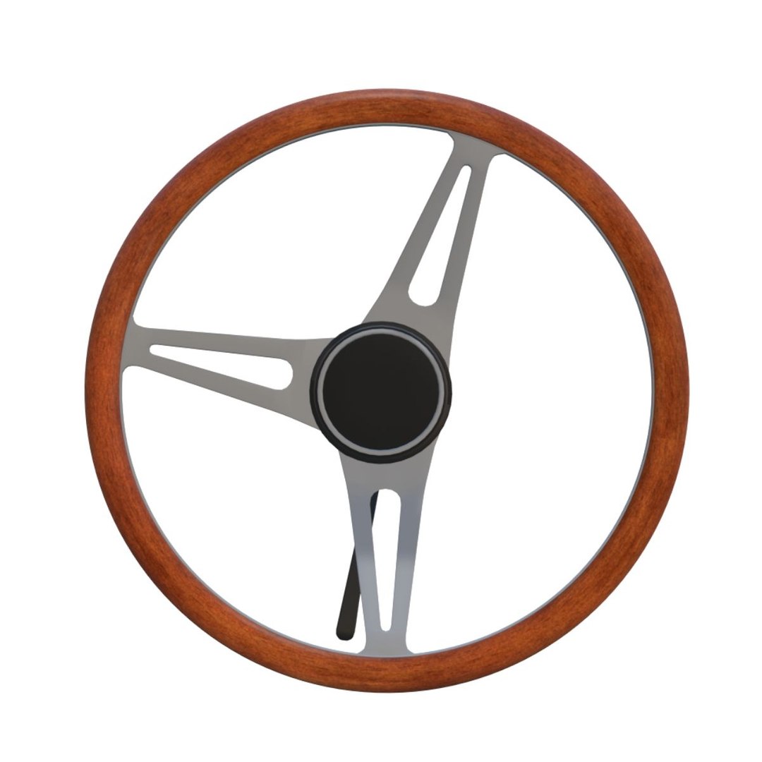 3D Low Poly Wooden Steering Wheel 3D Model - TurboSquid 2299615