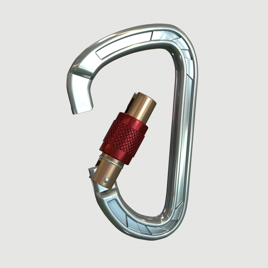 3D Carabiner Pbr Model - TurboSquid 1534782