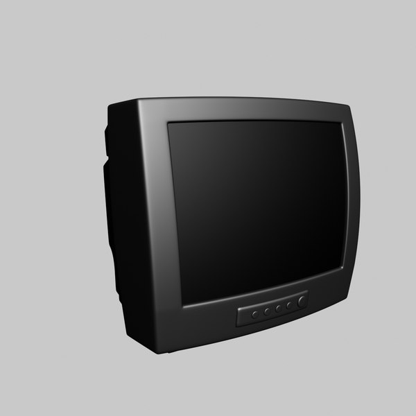 3ds max classical television set