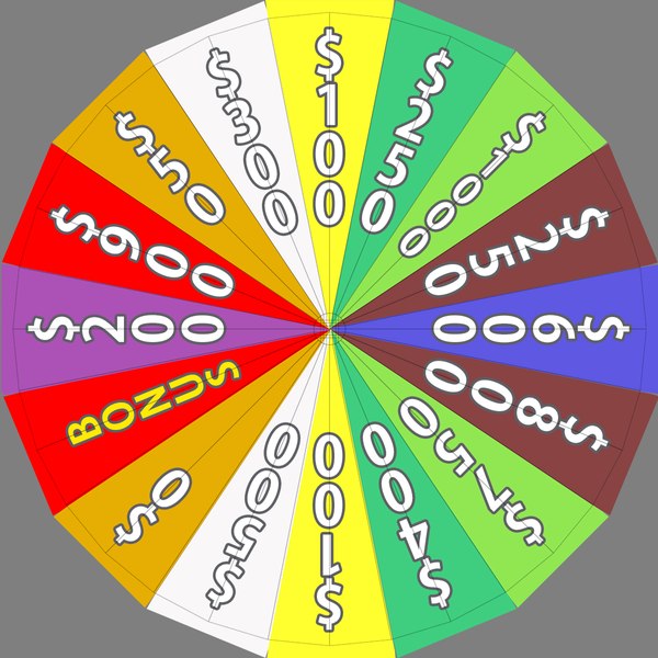 modelo 3d Rueda del Casino Fortune - TurboSquid 1298527