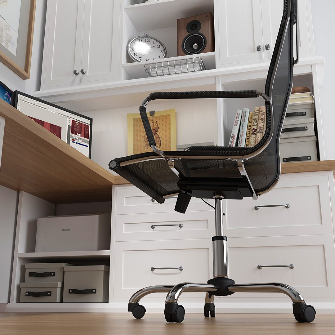 Classic White 3D Model - TurboSquid 1407288