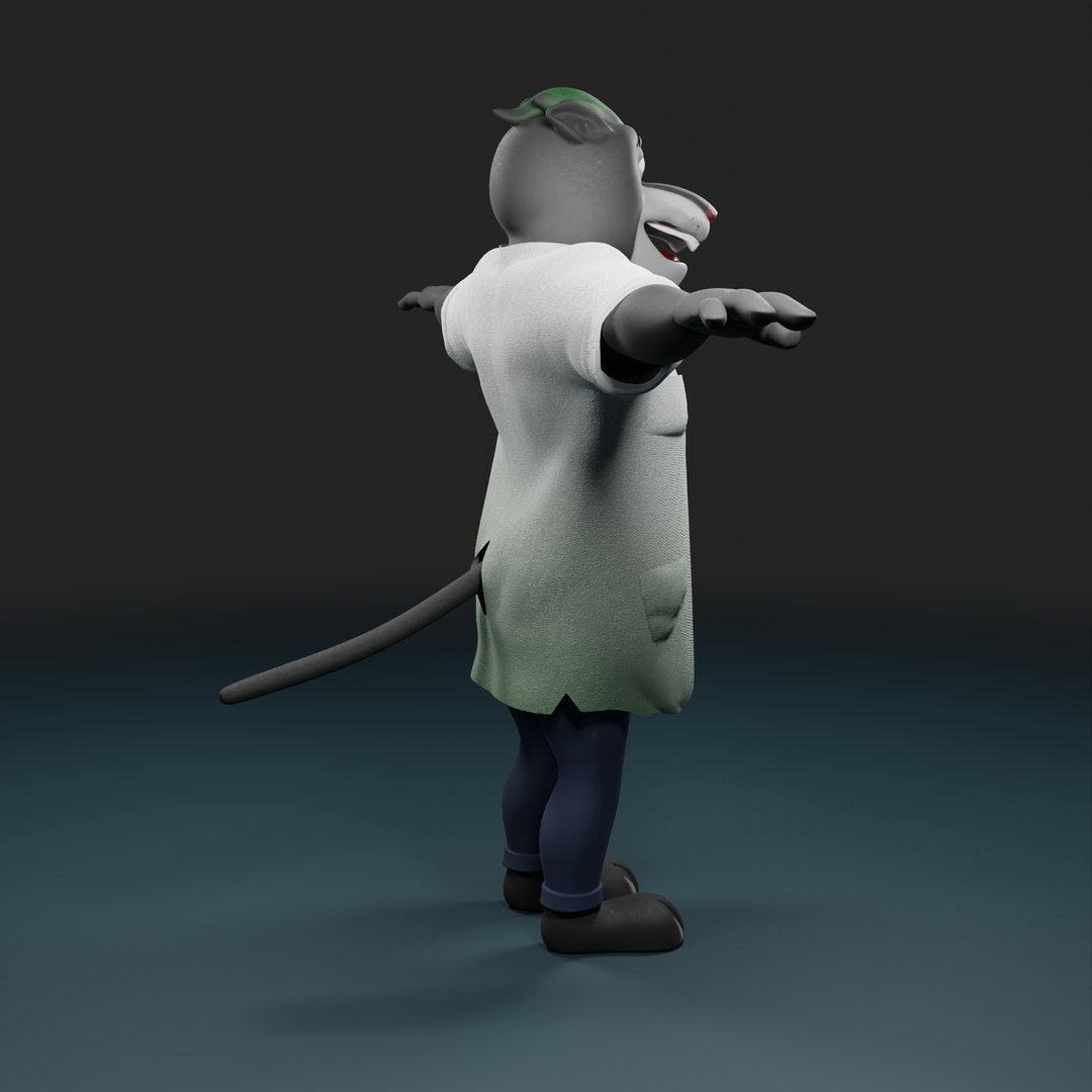 Panther Character Humanoid 3D Model - TurboSquid 2062868