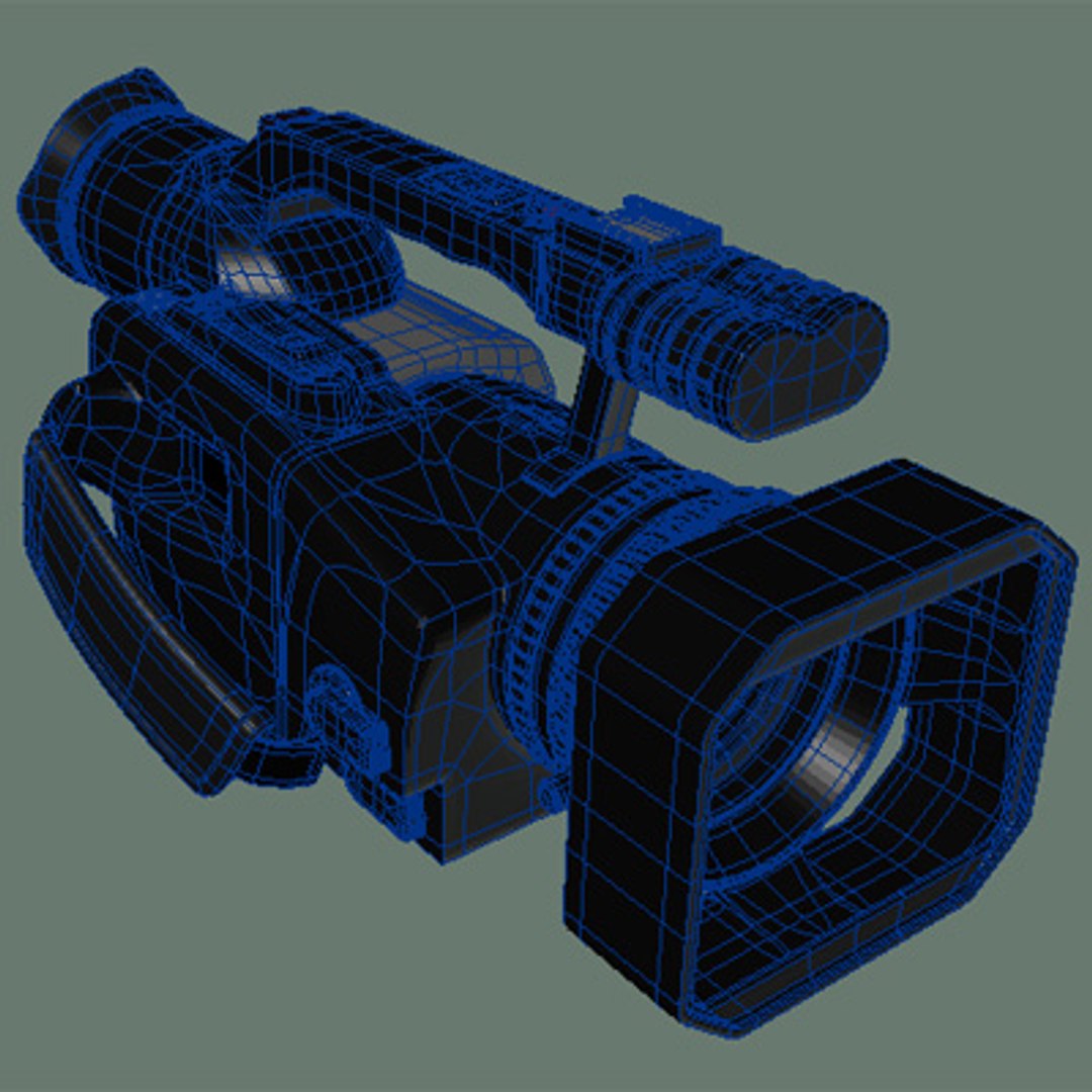 3d Model Panasonic Video Camera
