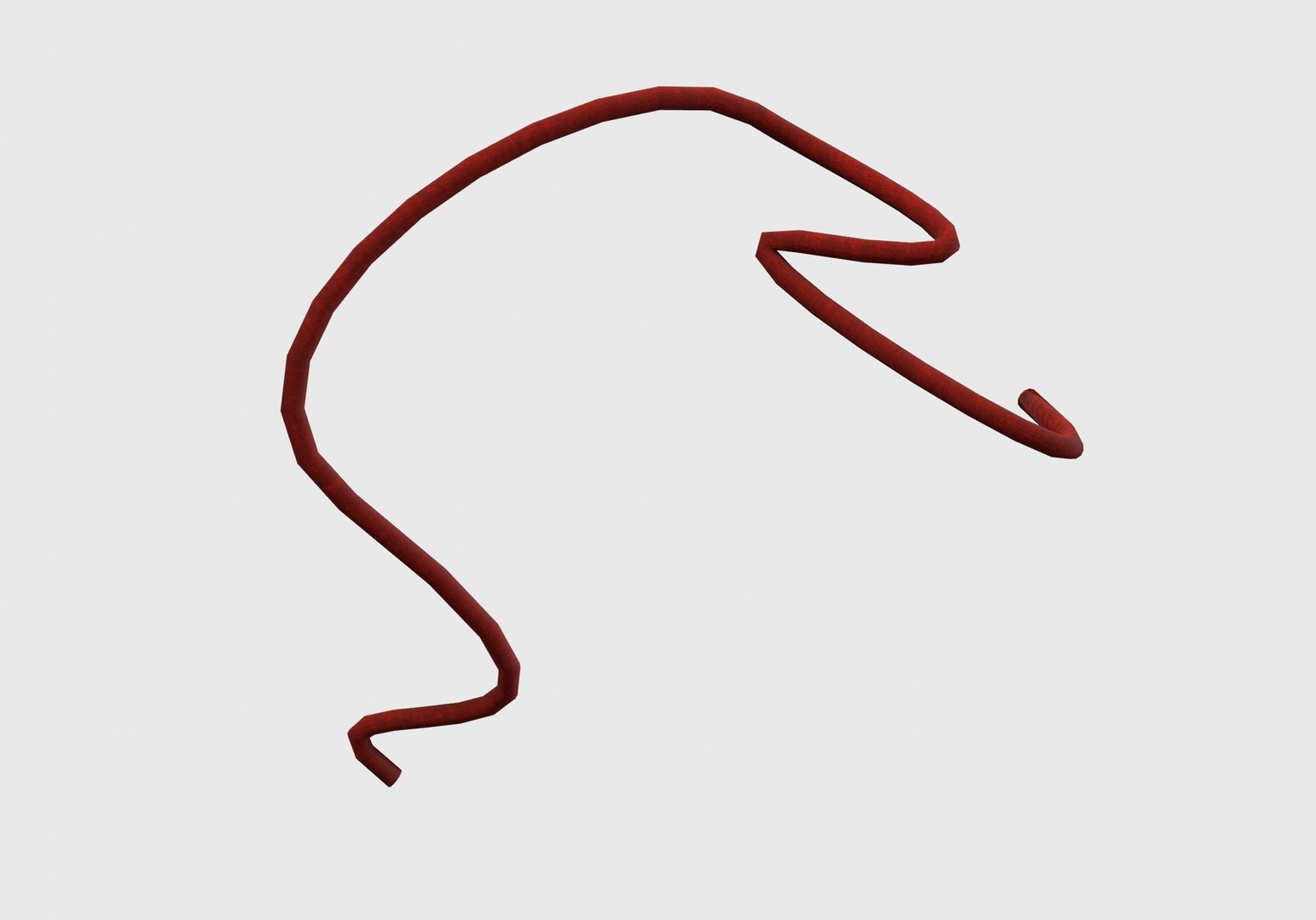 3D Red String Model - TurboSquid 1892368