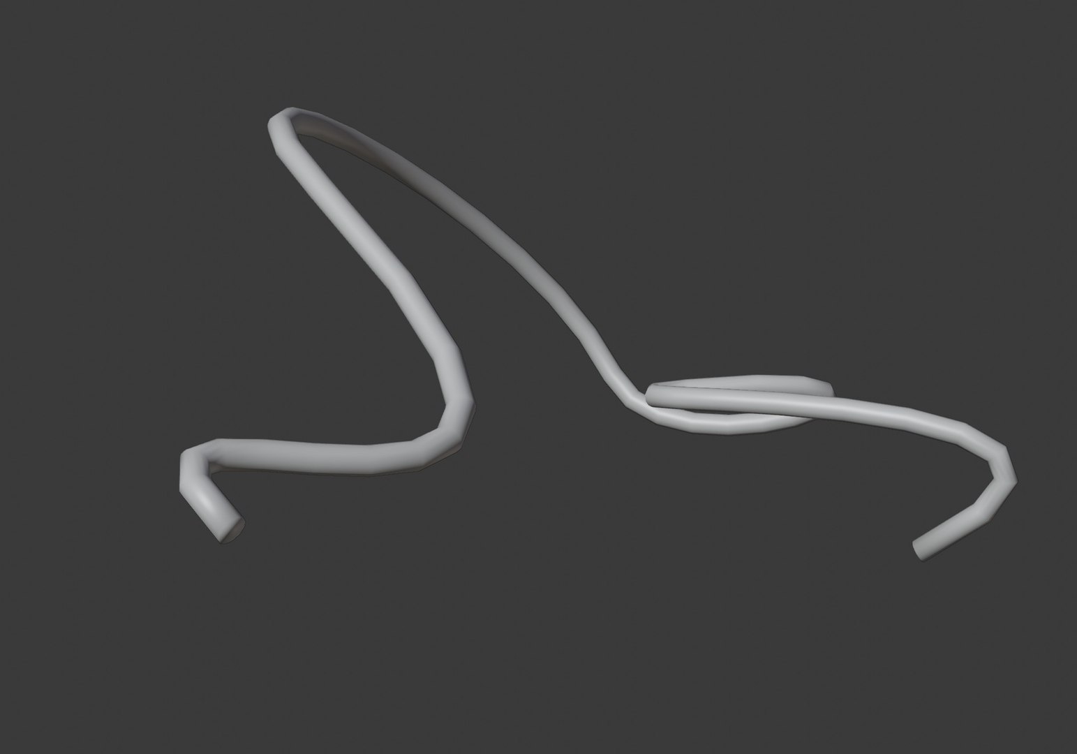 3D Red String Model - TurboSquid 1892368