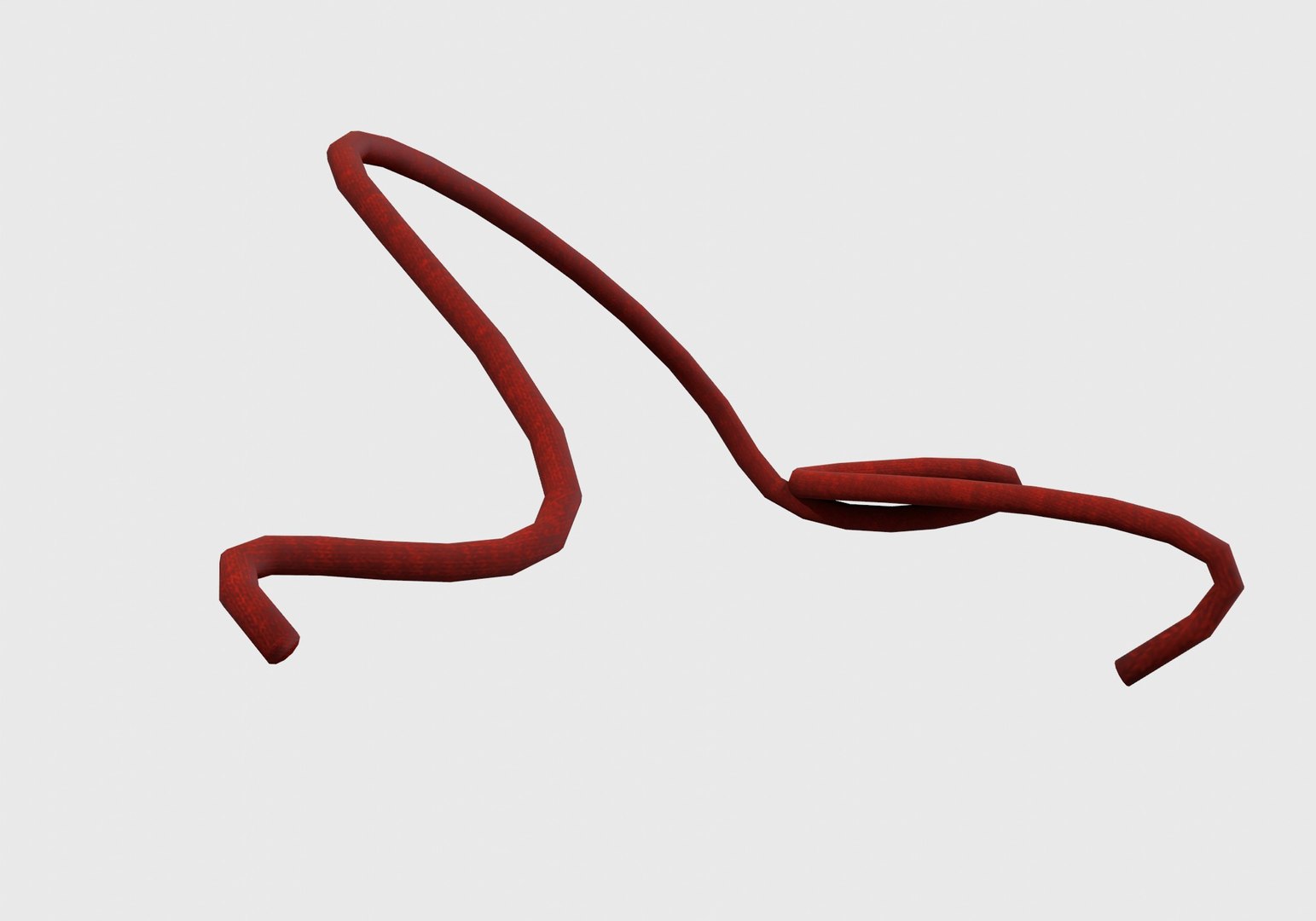 3D Red String Model - TurboSquid 1892368