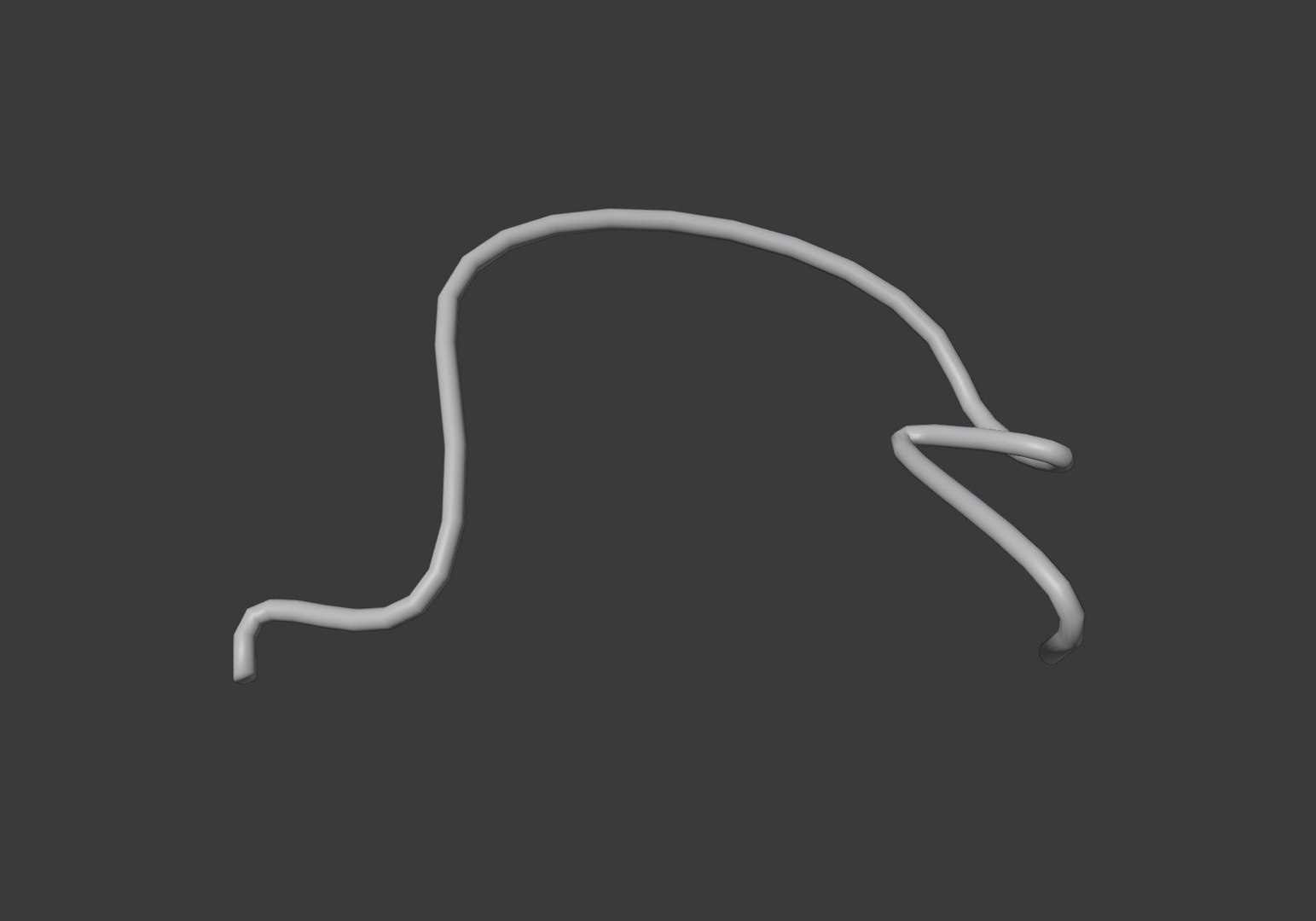 3D Red String Model - TurboSquid 1892368