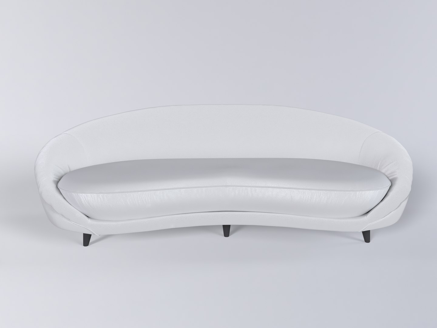 VIK sofa white TO 3D model - TurboSquid 1944042