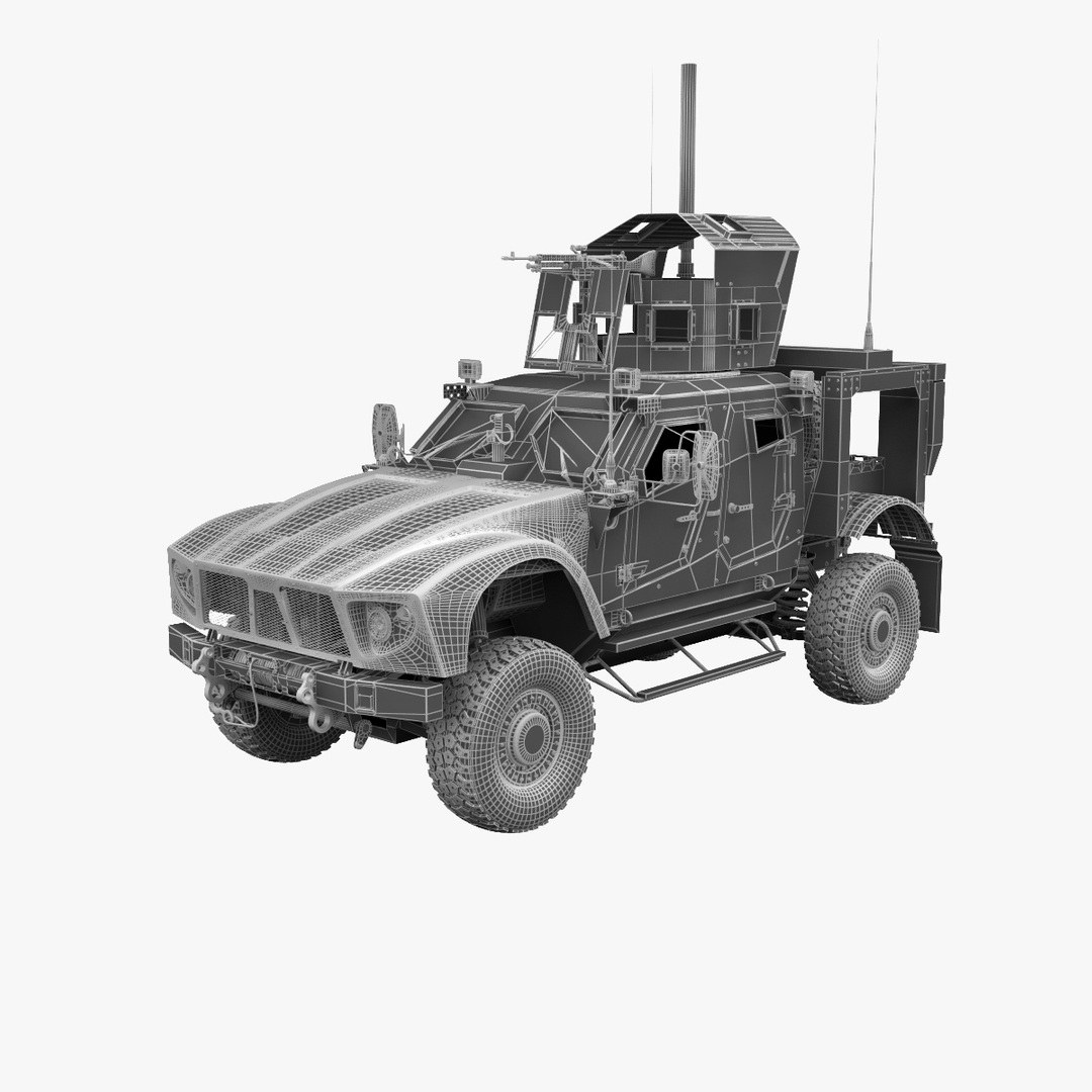 Oshkosh M-atv 3d Model
