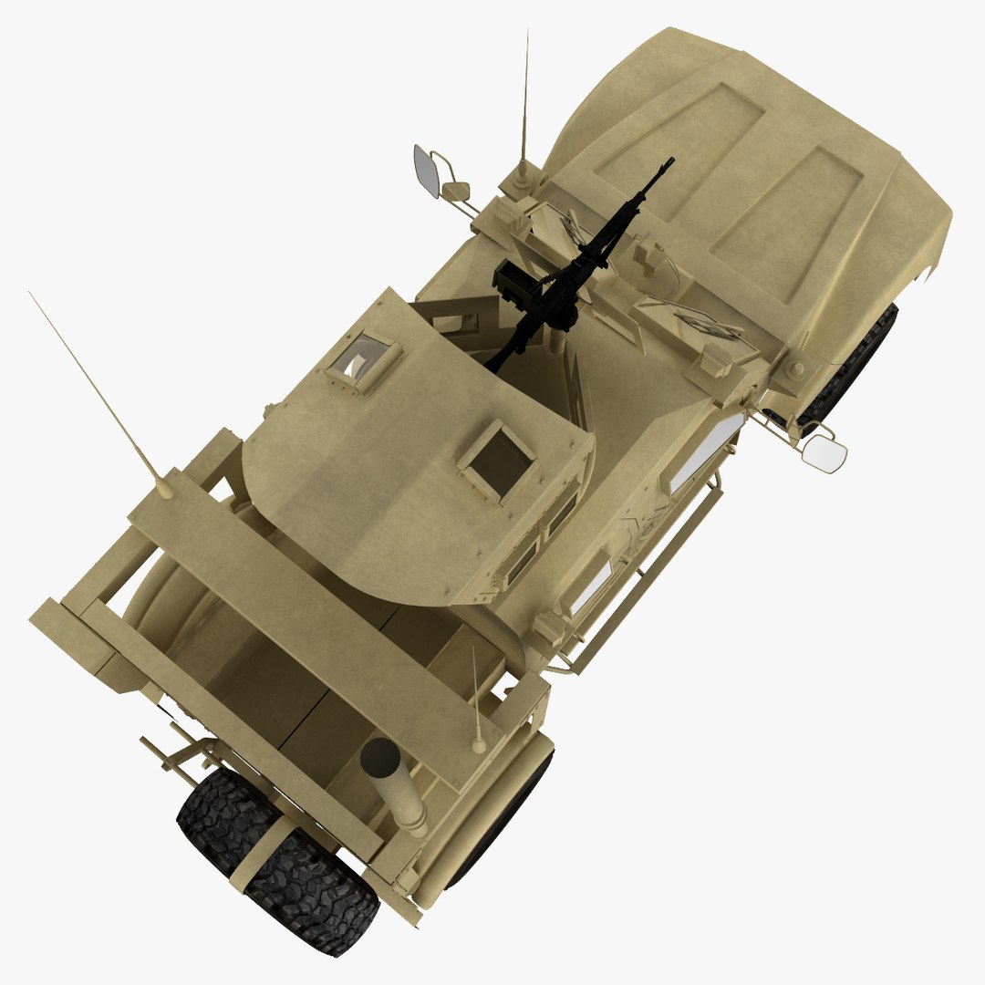 Oshkosh M-atv 3d Model