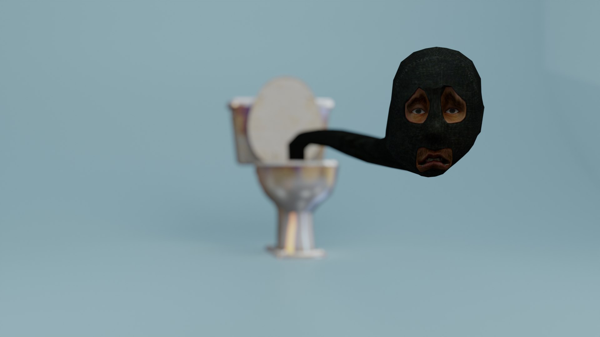 Skibidi Toilet Toilet Mask Man 3D Model - TurboSquid 2090093