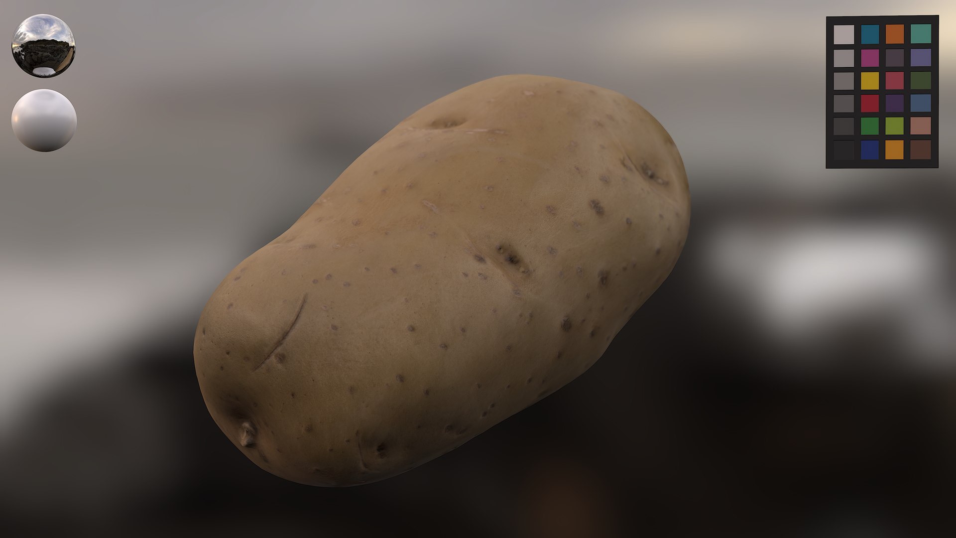 Realistic Potato 3D - TurboSquid 1546235