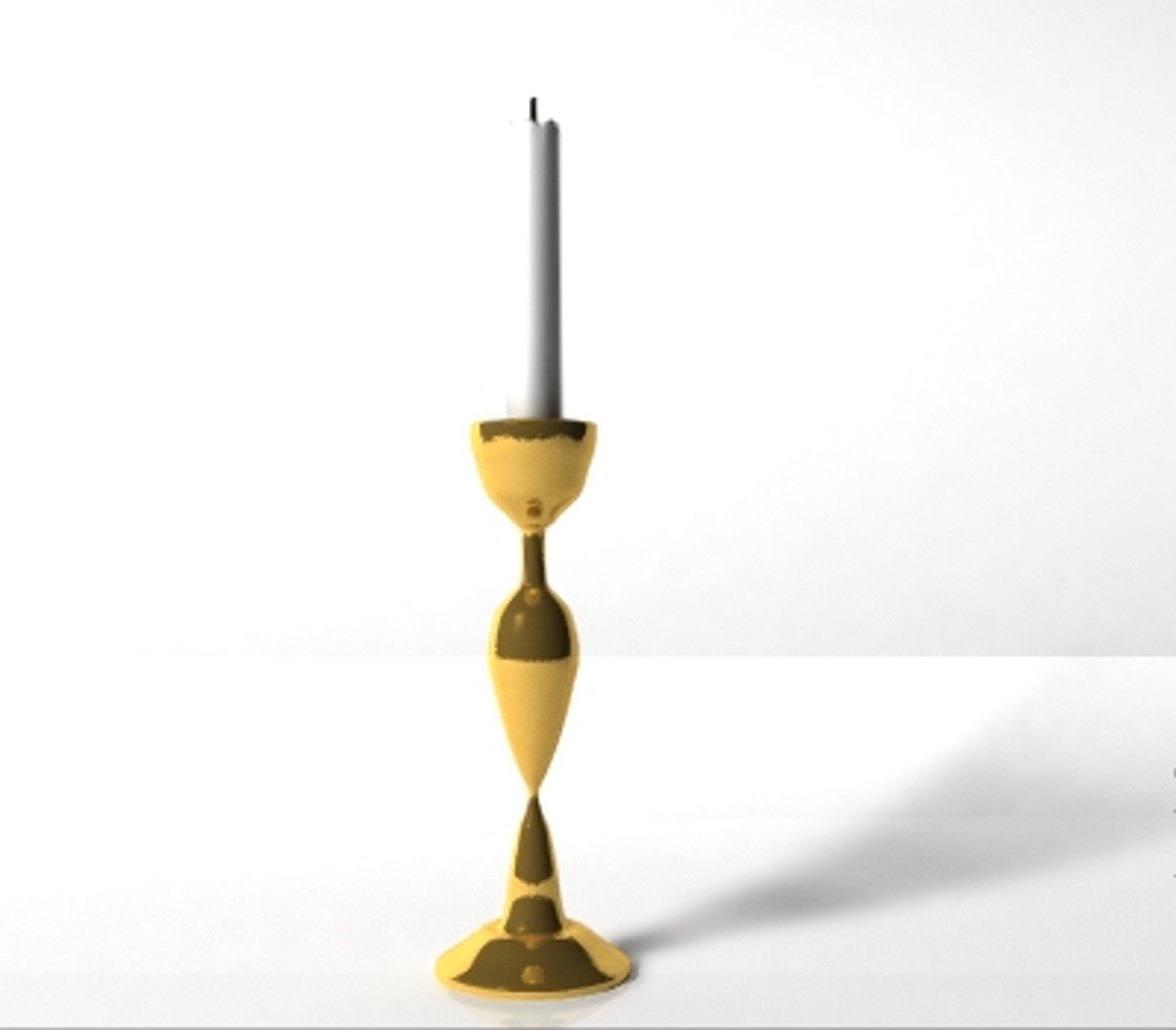 Free Candle 3d Model