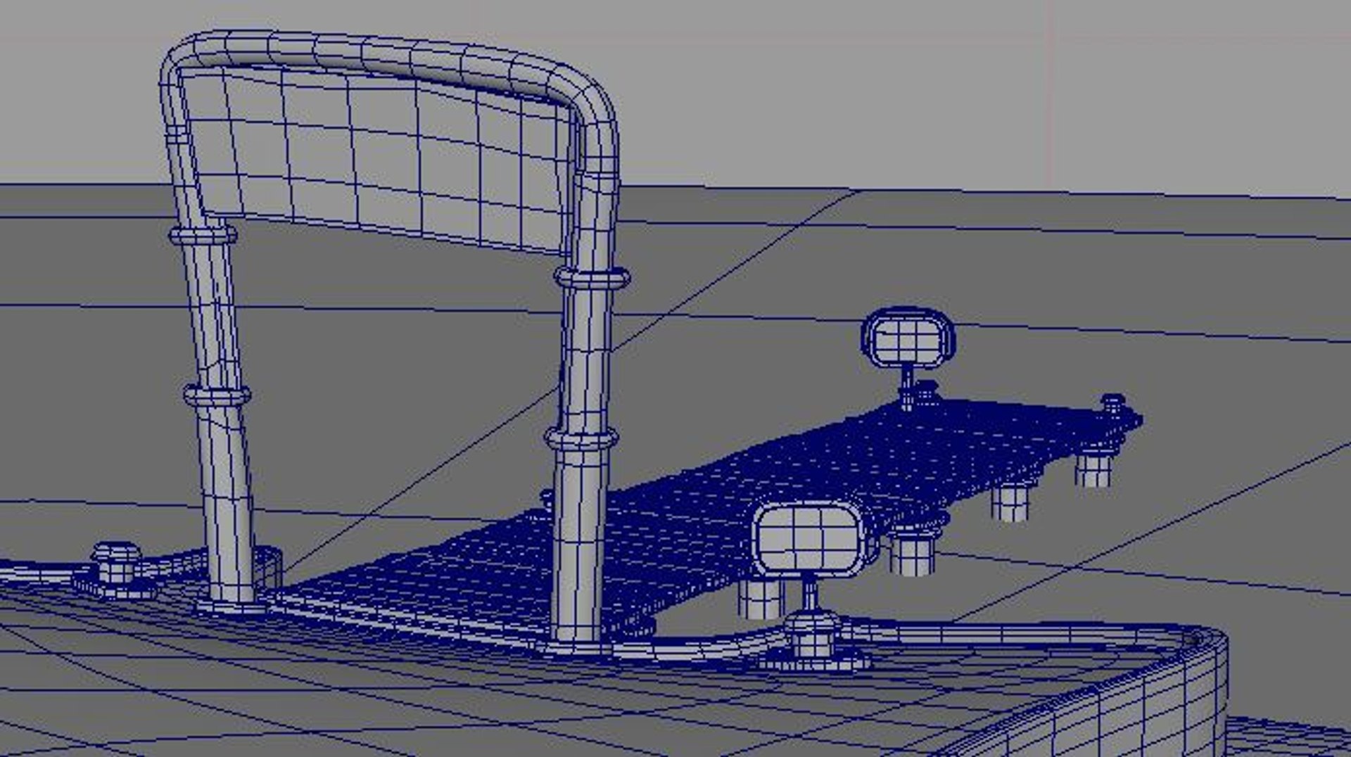 3D cartoon sea scaffold - TurboSquid 1395243